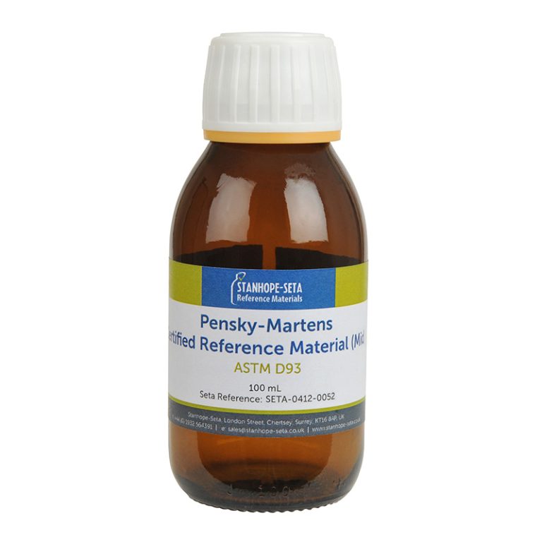 Pensky-Martens Flash Point: Certified Reference Material now required ...