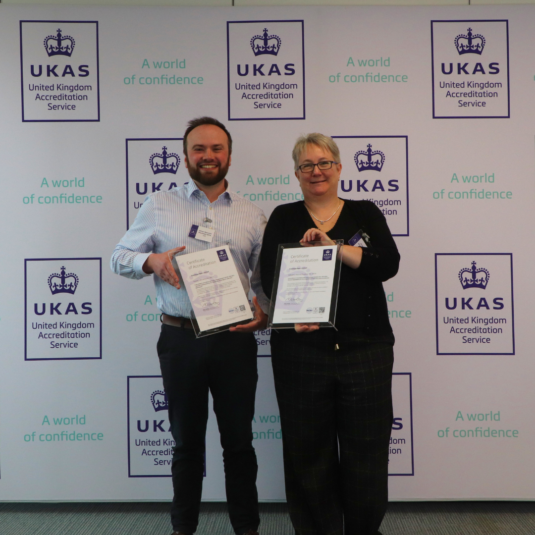 Stanhope-Seta Recognised at UKAS Certificate Presentation for ISO 17025 ...